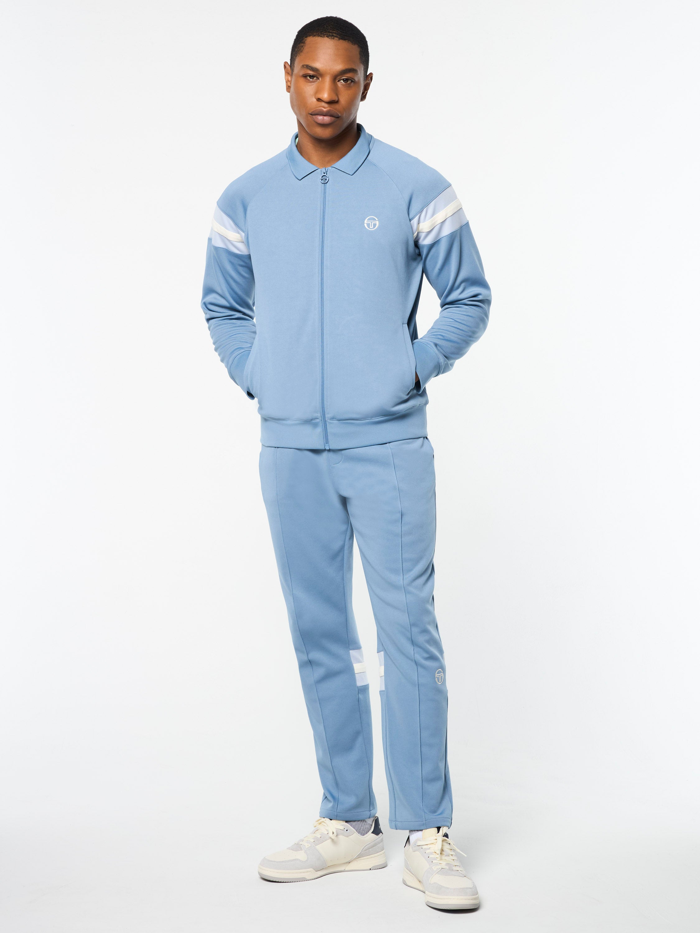 Rimini Track Jacket- Faded Denim – Sergio Tacchini Europe