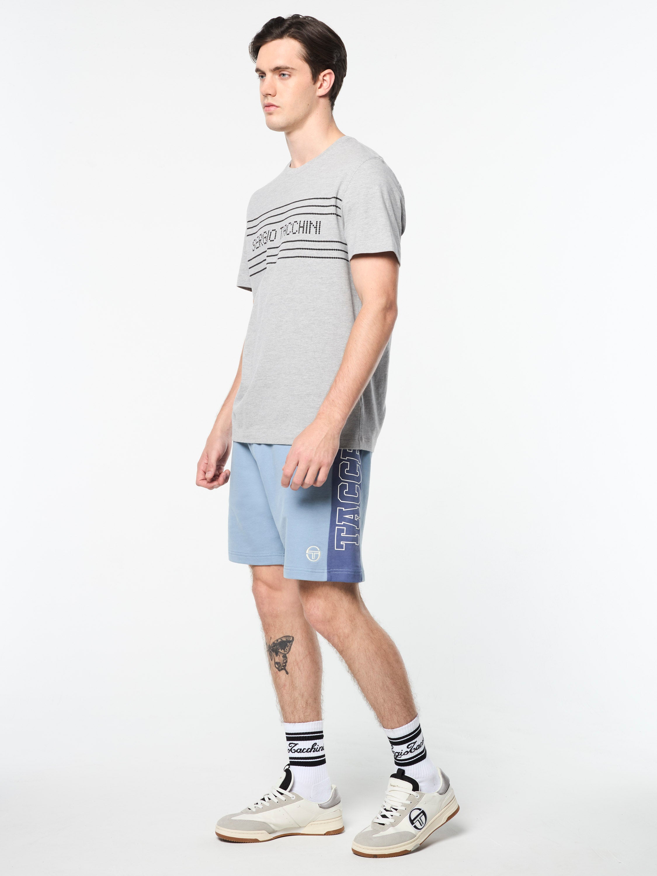 Remo T-Shirt- Heather Grey – Sergio Tacchini Europe