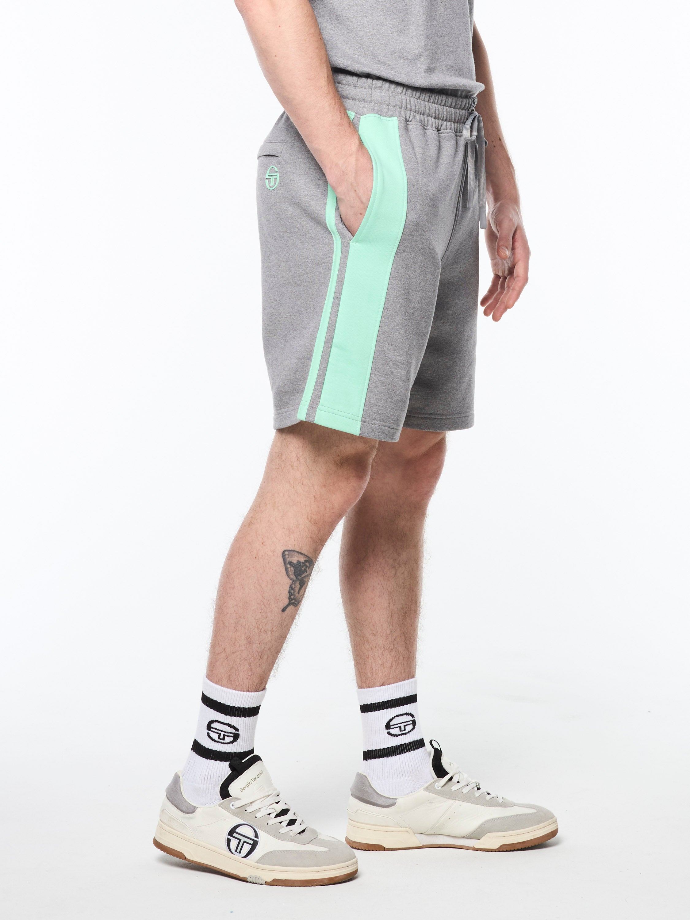 Presto Short- Heather Grey – Sergio Tacchini Europe