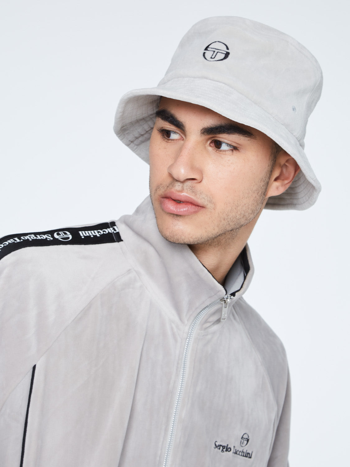 Velour Bucket Hat-Quiet Gray – Sergio Tacchini Europe